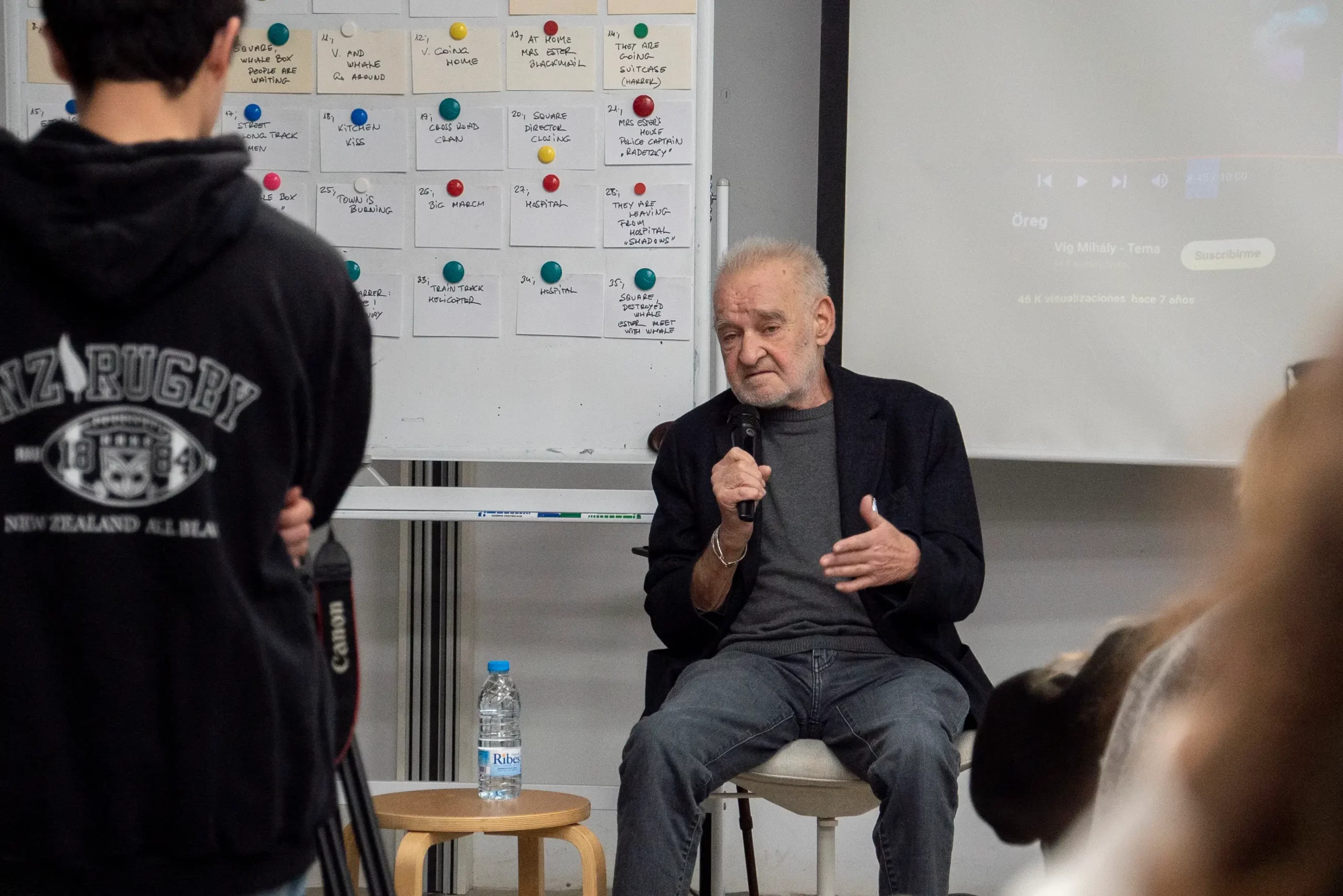 Vuelve Béla Tarr a las aulas de ECIB | ECIB